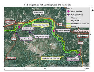 Hiking - Eglin Air Force Base - iSportsman